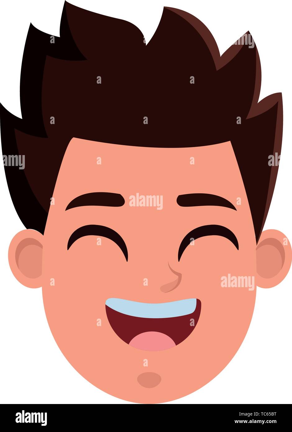 young kid avatar carton character Stock Vector Image & Art - Alamy