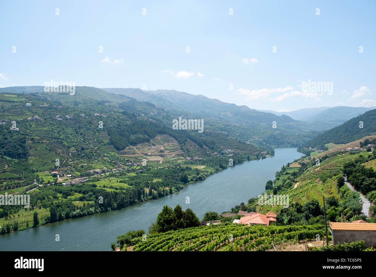 Douro Valley. Vineyards and landscape, Portugal Stock Photo - Alamy