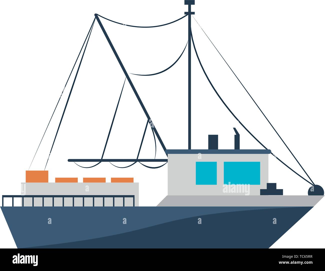 Fish export Stock Vector Images - Alamy