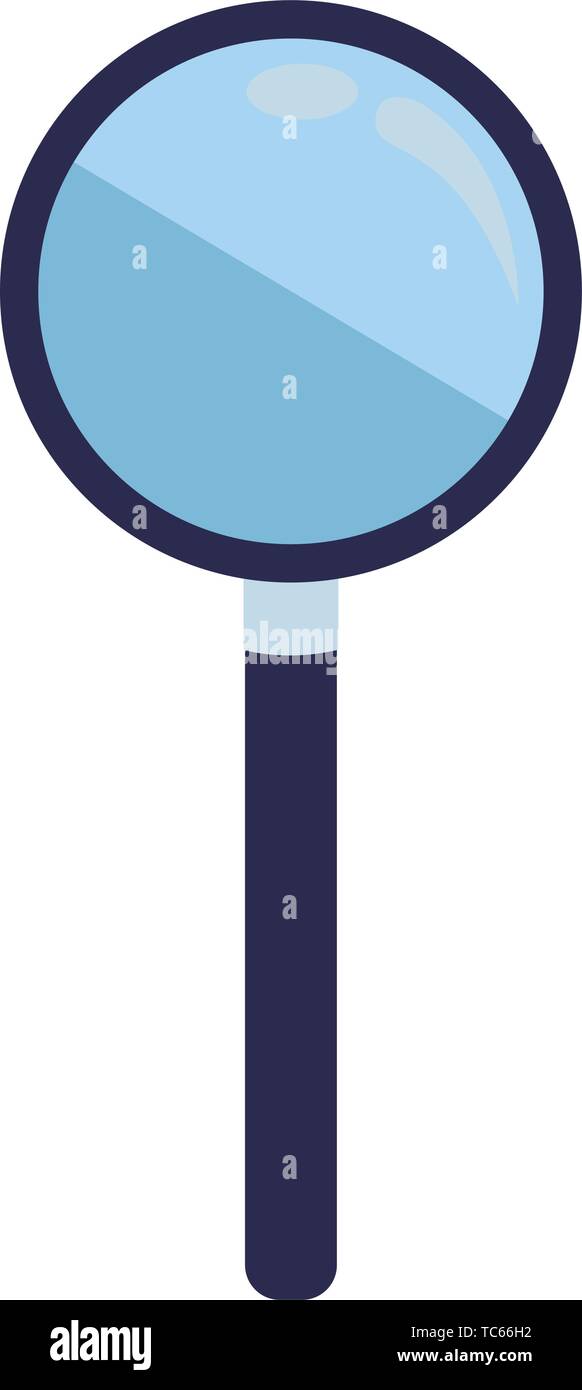 magnifying glass icon cartoon isolated Stock Vector Image & Art - Alamy
