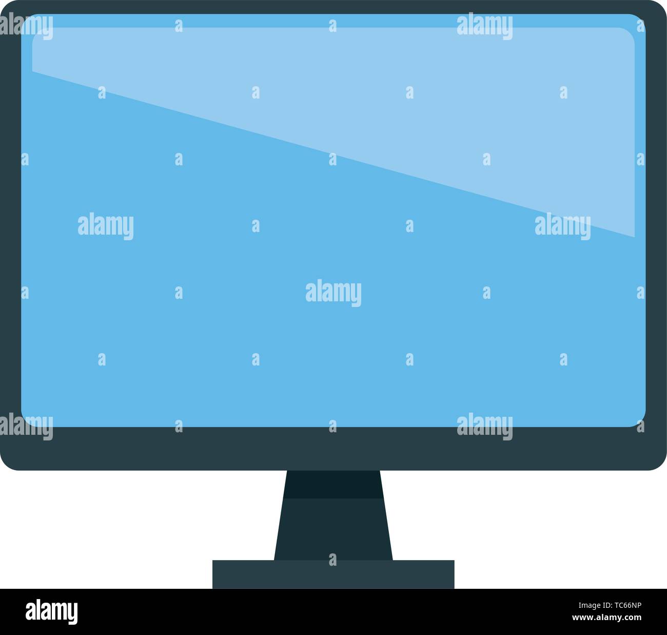 computer icon cartoon isolated Stock Vector Image & Art - Alamy