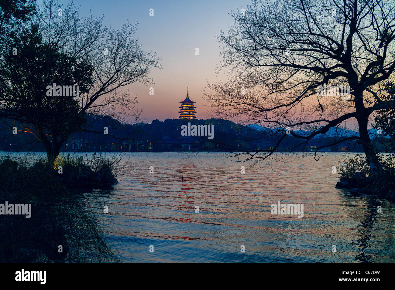 Lei feng tower and lei feng tower hi-res stock photography and images ...