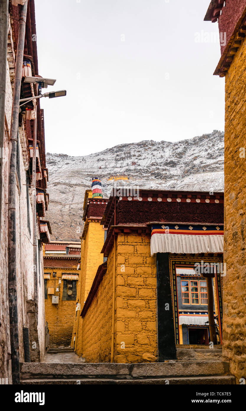Shara temple architecture Stock Photo - Alamy