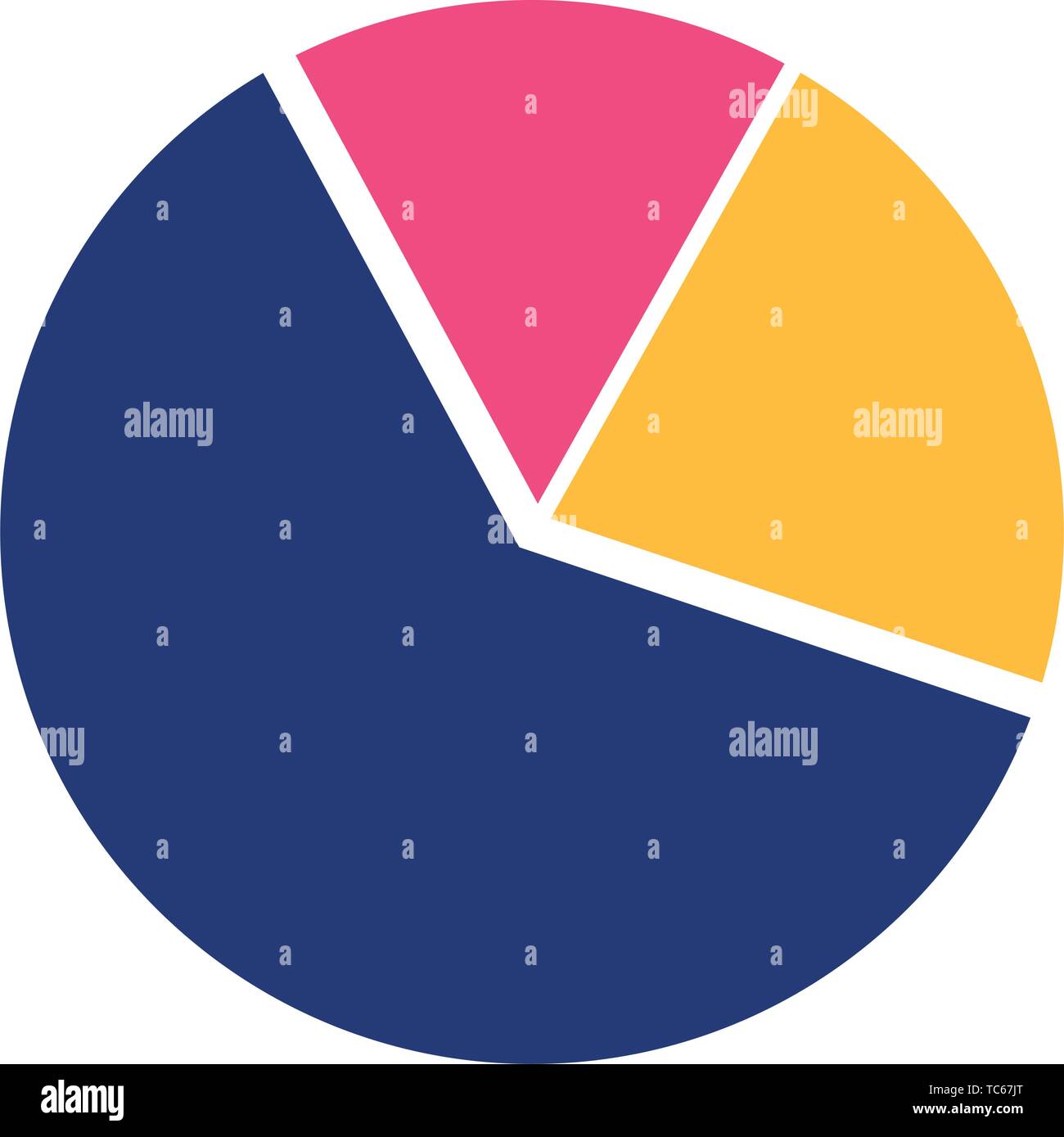 circle data graphic icon cartoon Stock Vector Image & Art - Alamy