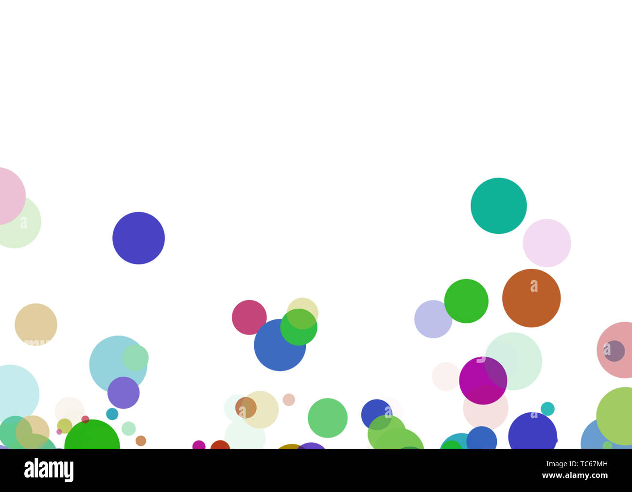 Color polka dot background material Stock Photo - Alamy