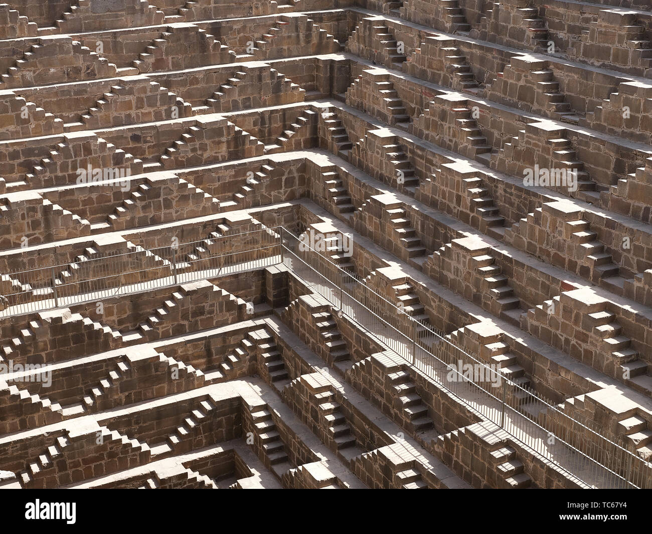Architectural structure of moon well in Jaipur, India Stock Photo - Alamy