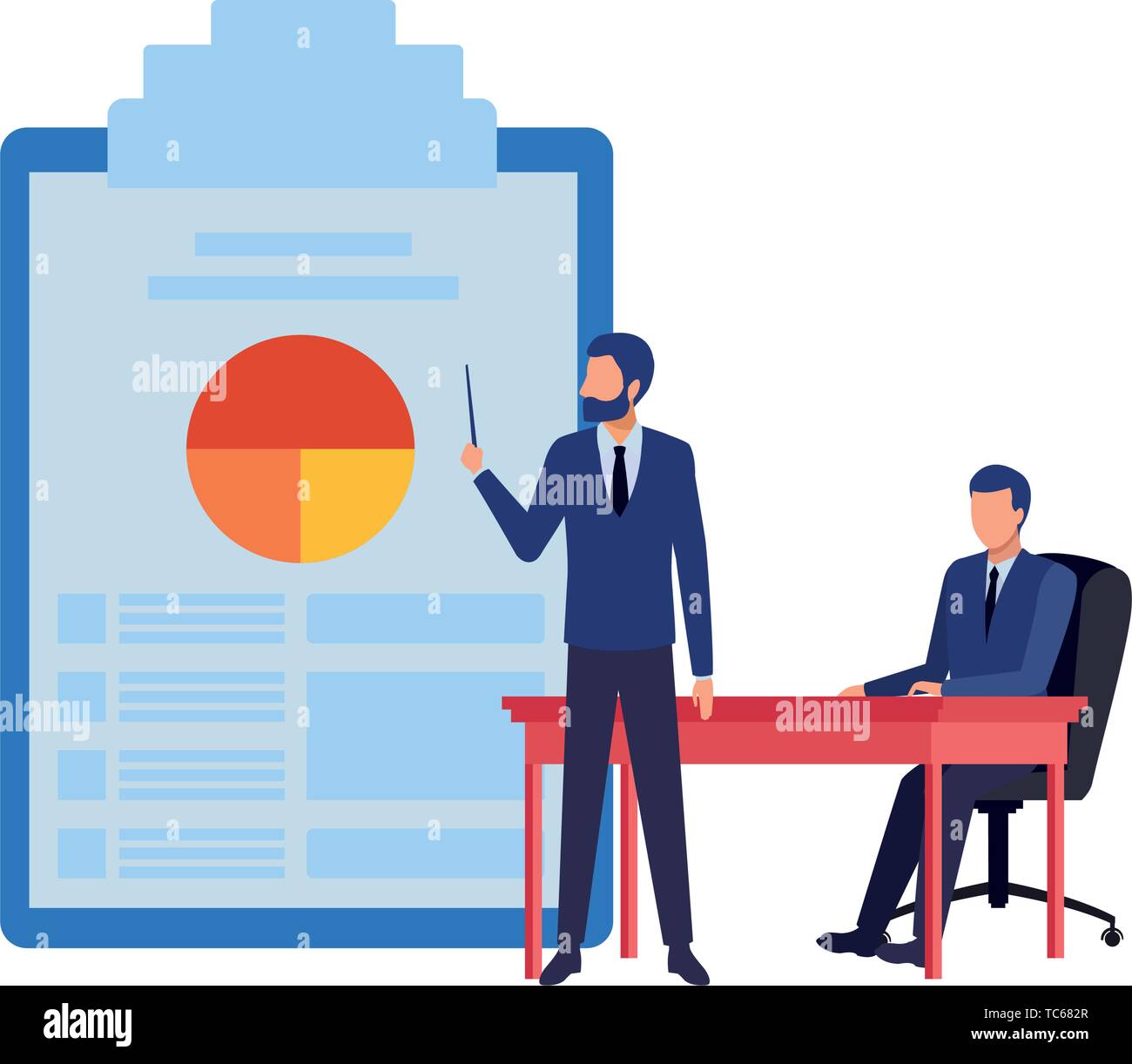 Two documents Stock Vector Images - Alamy
