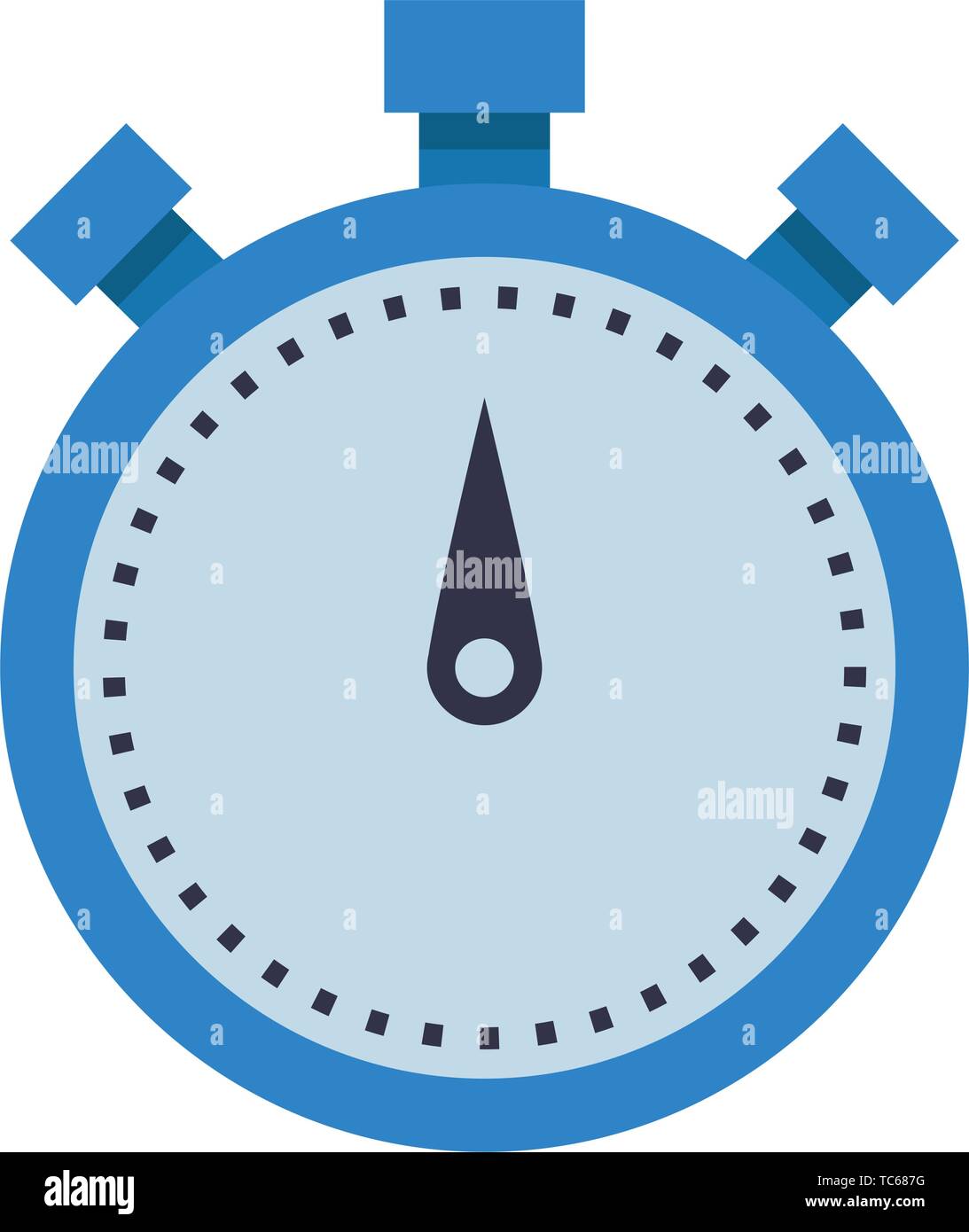 chronometer stopwatch icon cartoon isolated Stock Vector Image & Art ...