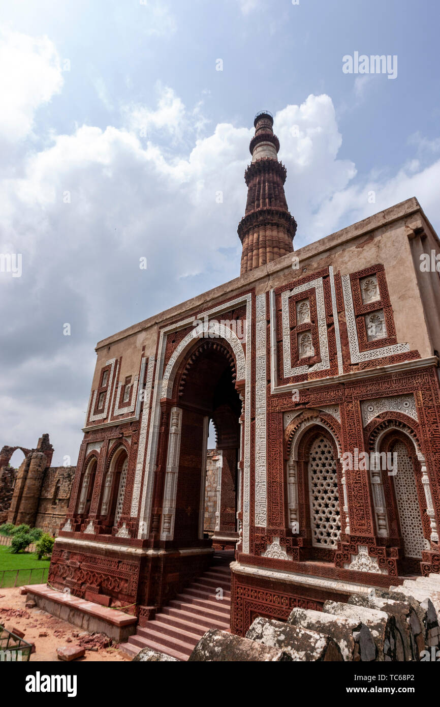 Alai darwaza built by alauddin khalji hi-res stock photography and ...