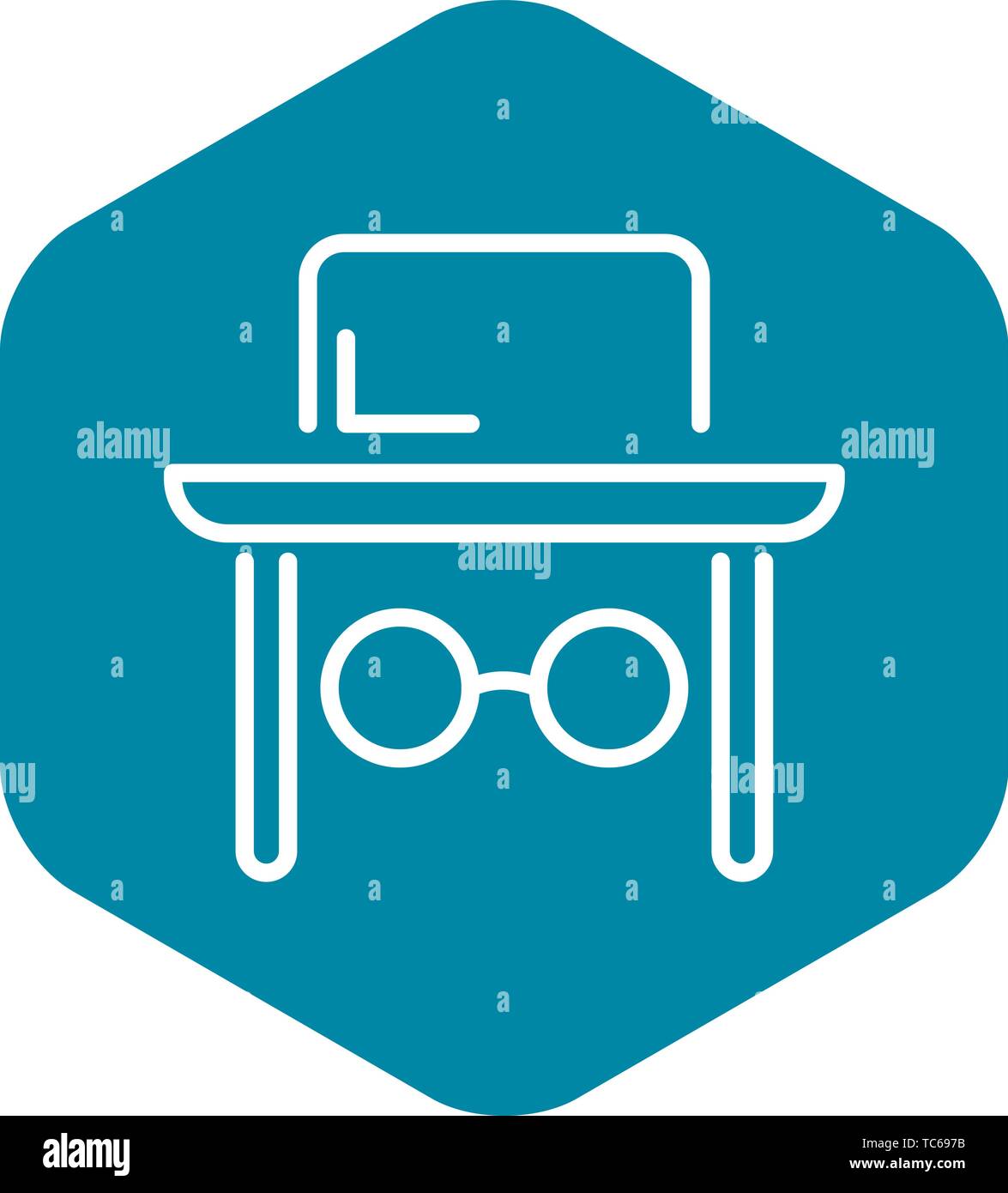 Jewish man face icon, outline style Stock Vector Image & Art - Alamy