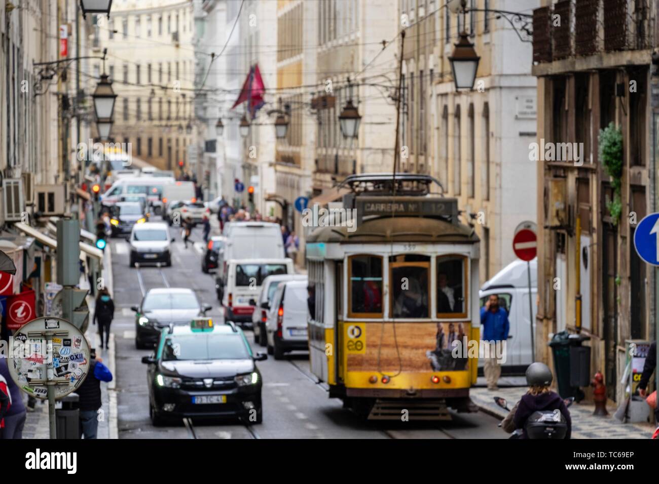 Tranvia lisboa hi-res stock photography and images - Alamy