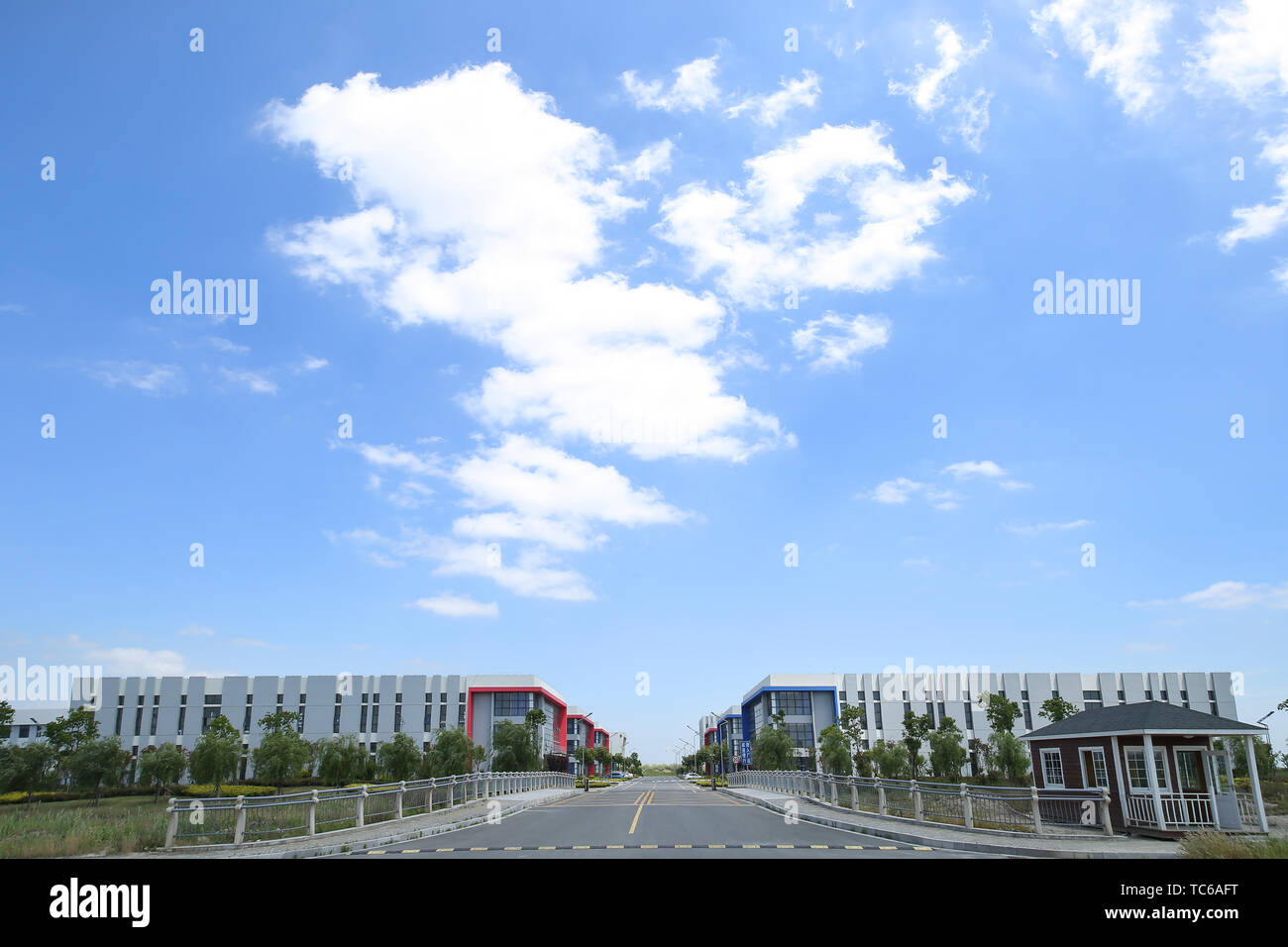 Industrial park design factory design development zone hi-res stock ...
