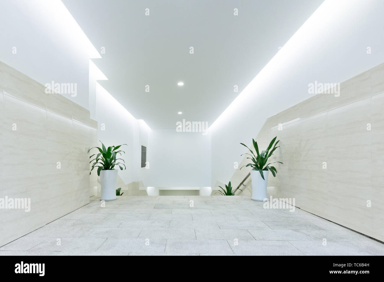 Empty modern interior Stock Photo - Alamy