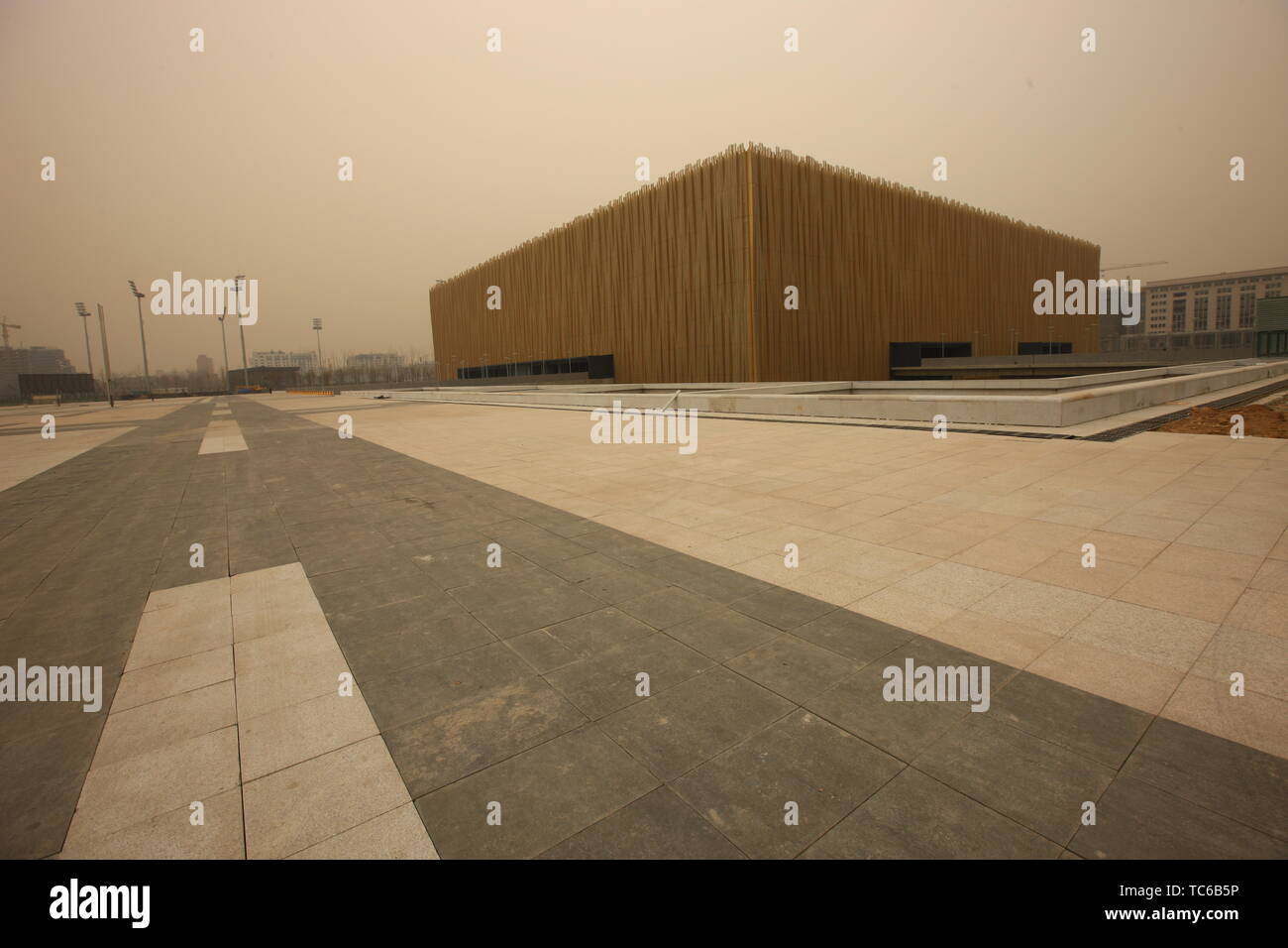 Beijing Wukesong Basketball Hall Stock Photo - Alamy