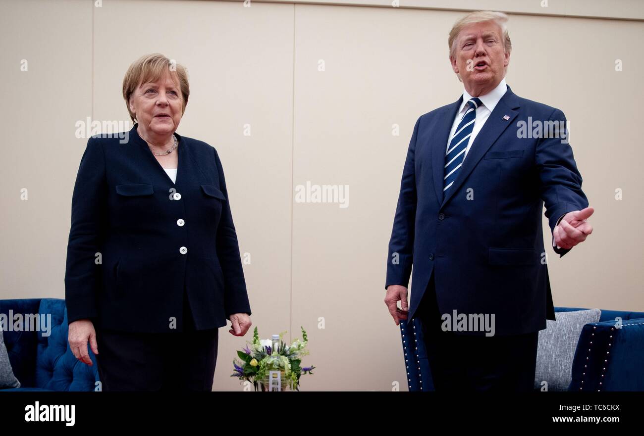 Portsmouth, UK. 05th June, 2019. Federal Chancellor Angela Merkel (CDU ...