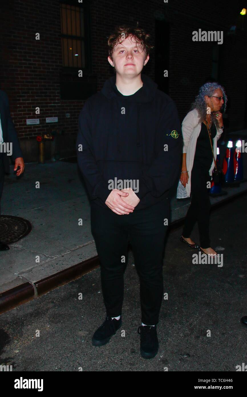 New York, NY, USA. 5th June, 2019. Lewis Capaldi is seen on June 5 ...