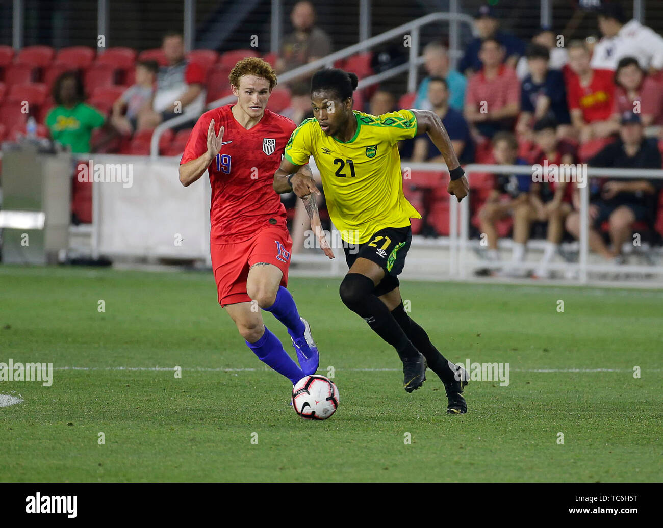 Washington DC, USA. 5th June, 2019. United States Men's National Team ...