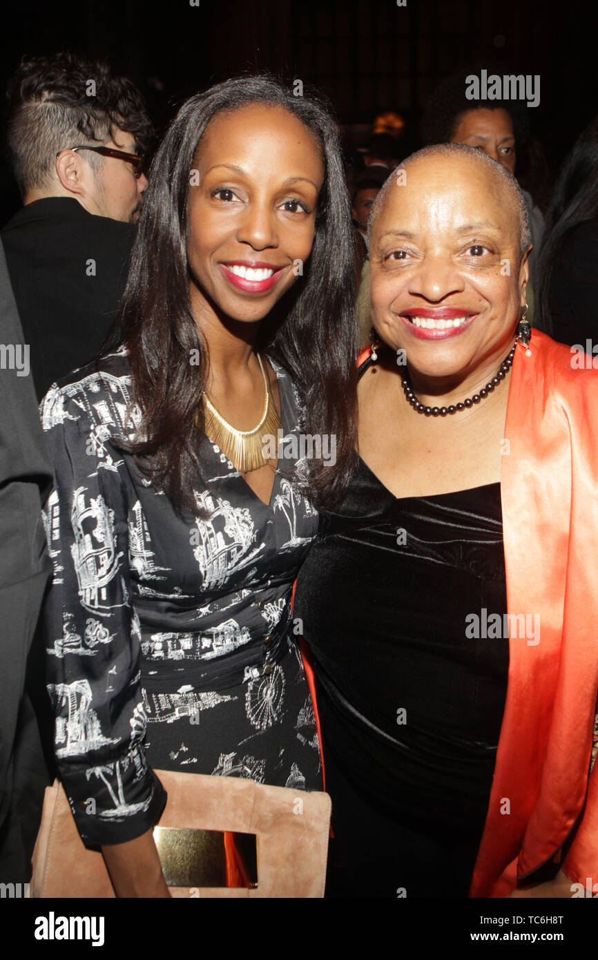 New York, New York, USA. 4th June, 2019. (L-R) Author/Arts Educator ...