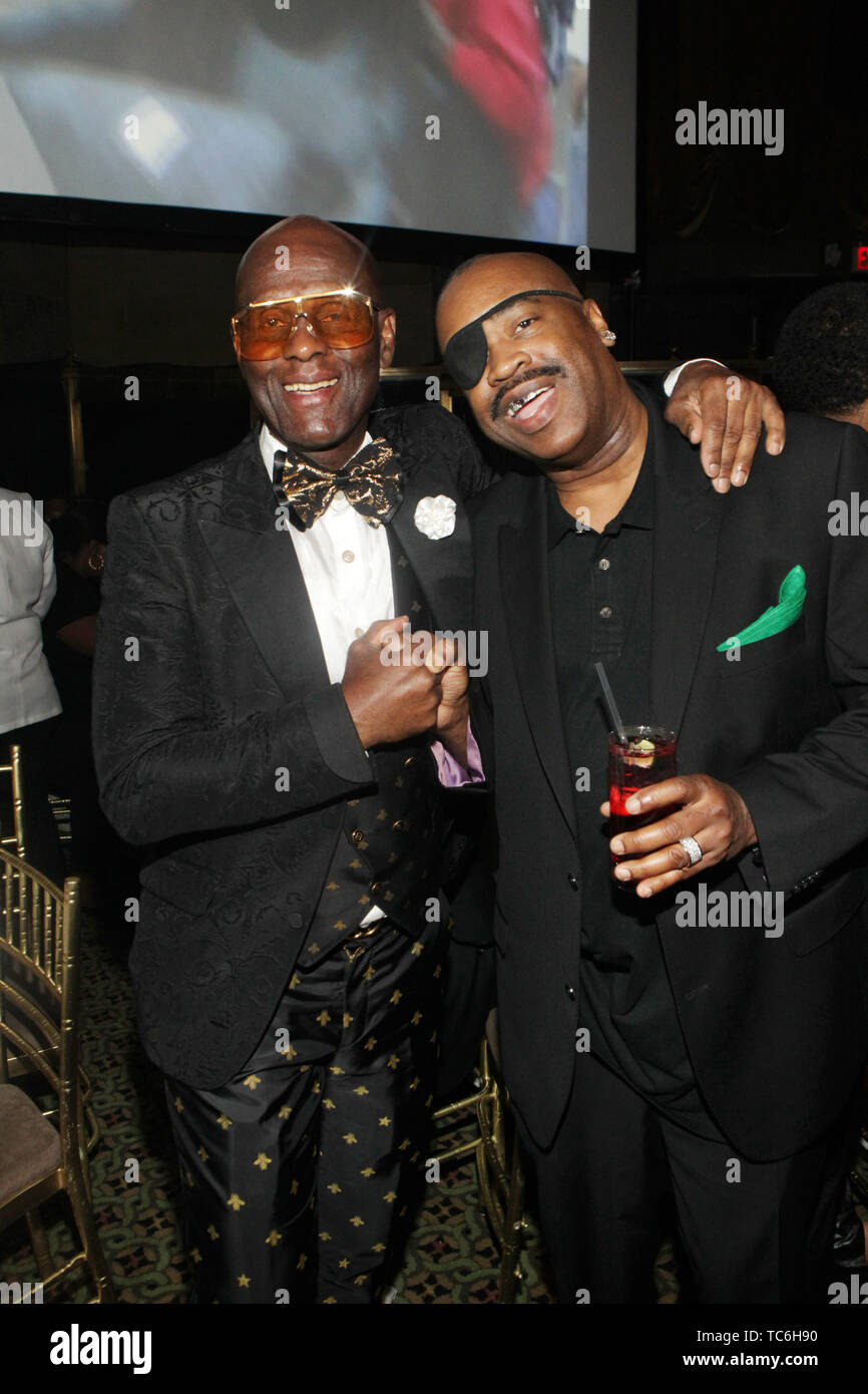 New York, New York, USA. 4th June, 2019. (L-R) Designer Dapper Dan and ...