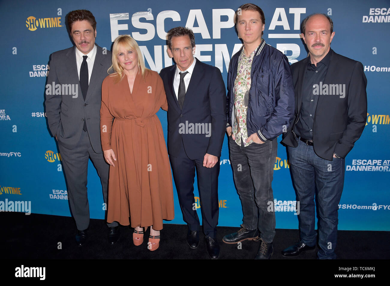 Los Angeles, USA. 05th June, 2019. Benicio del goalo, Patricia Arquette ...