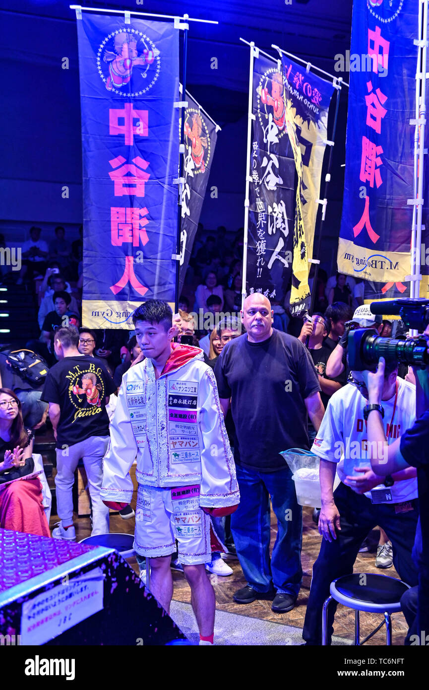 Tokyo, Japan. 1st June, 2019. (L-R) Junto Nakatani (JPN), Rudy ...