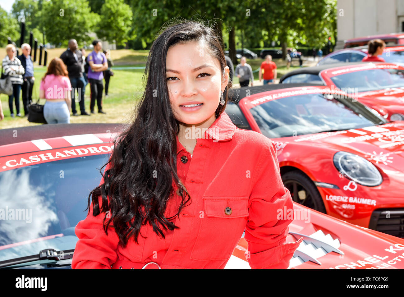 London, UK. 06th June, 2019. Alina Coughlan from Kazakhstan attend Cash ...