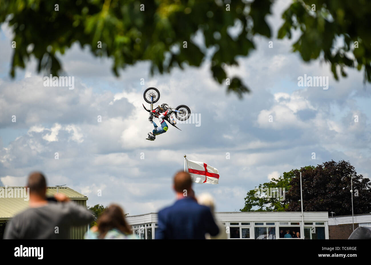 Ardingly Sussex UK 6th June 2019 - The Bolddog Lings motorcycle team ...