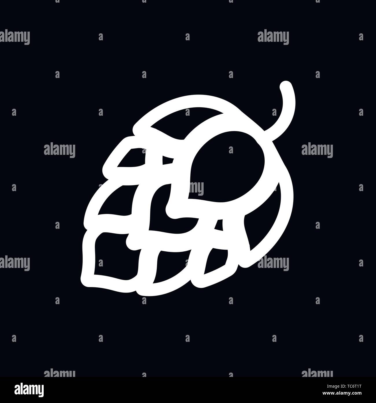 Hop icon logo, vector sign symbol for design Stock Vector Image & Art ...