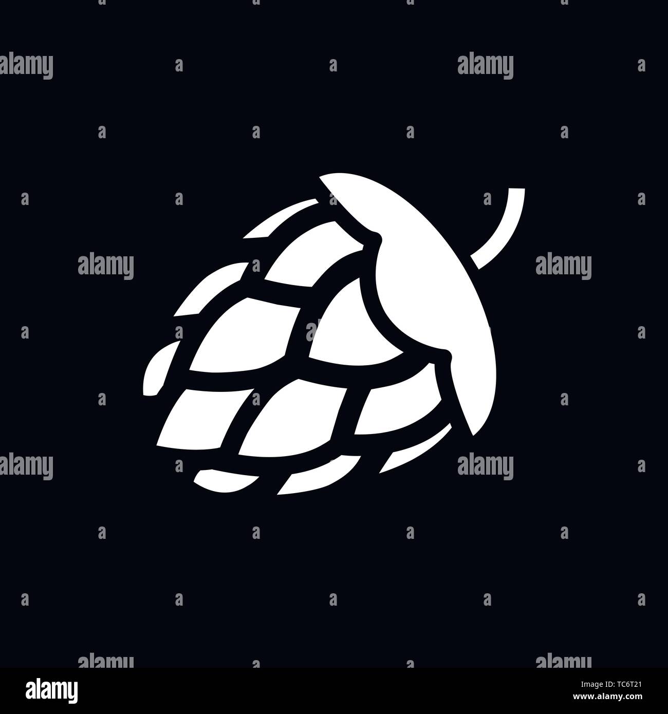 Hop icon logo, vector sign symbol for design Stock Vector Image & Art ...