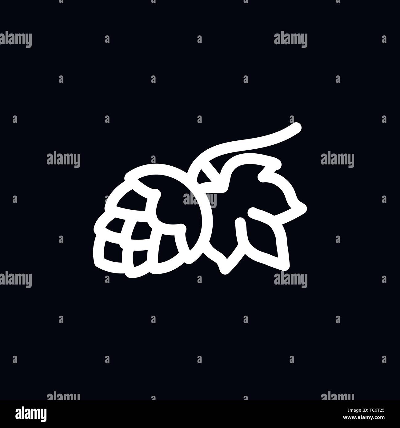 Hop icon logo, vector sign symbol for design Stock Vector Image & Art ...