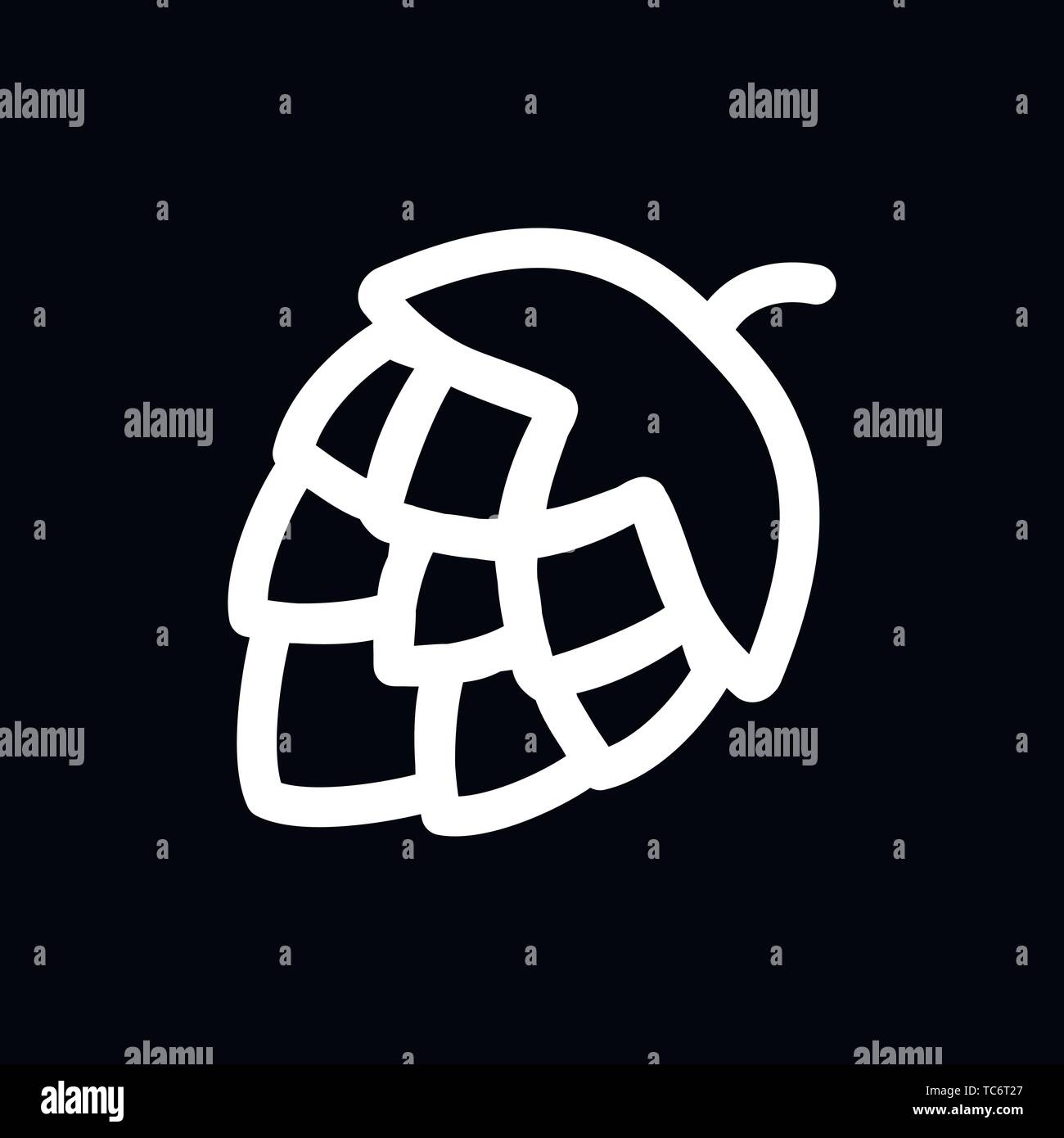 Hop icon logo, vector sign symbol for design Stock Vector Image & Art ...