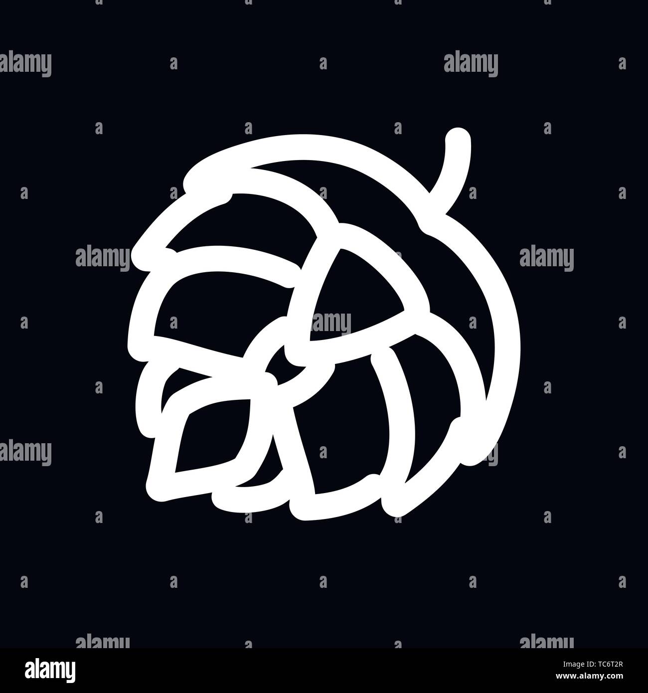 Hop icon logo, vector sign symbol for design Stock Vector Image & Art ...