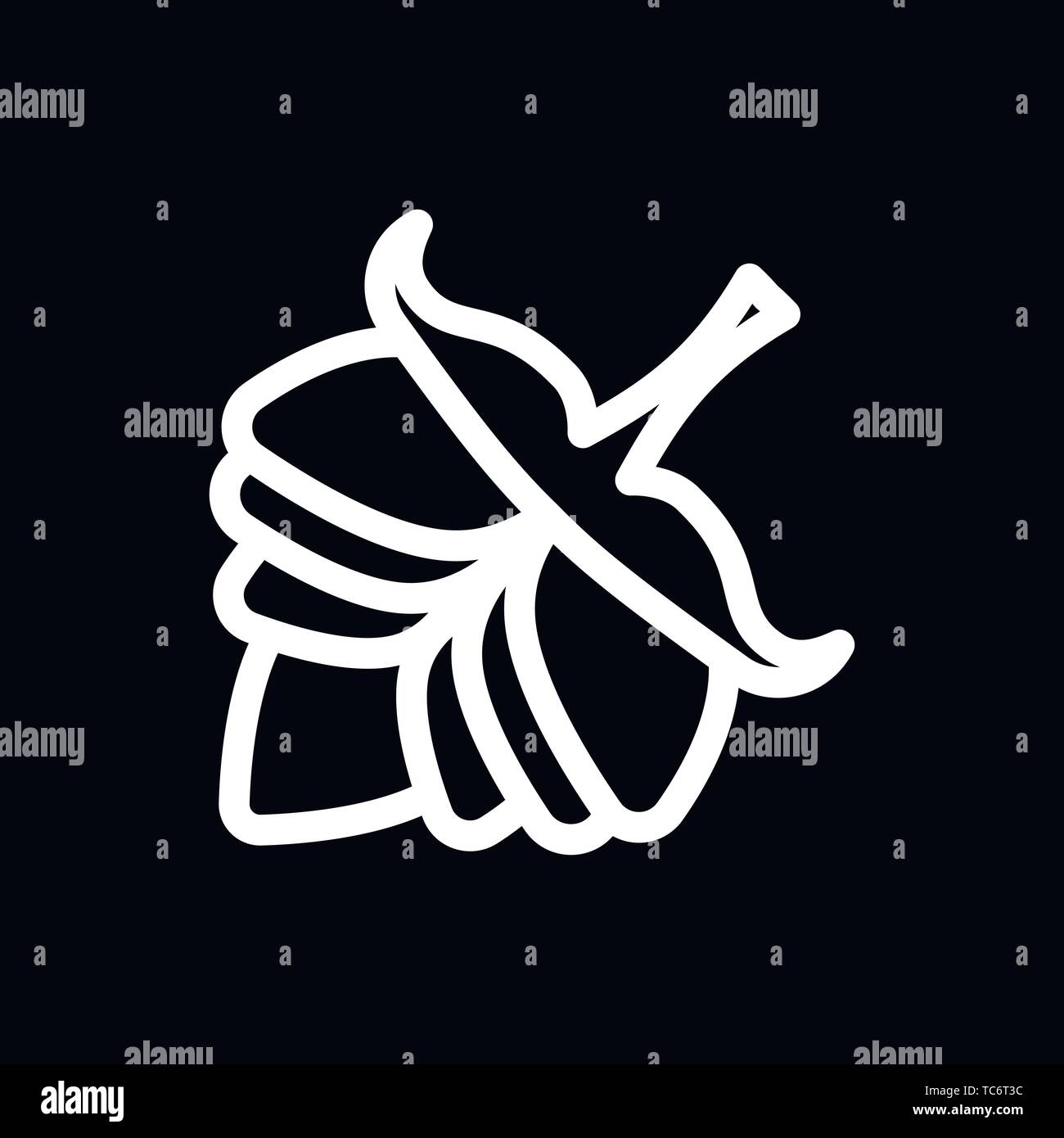 Hop icon logo, vector sign symbol for design Stock Vector Image & Art ...