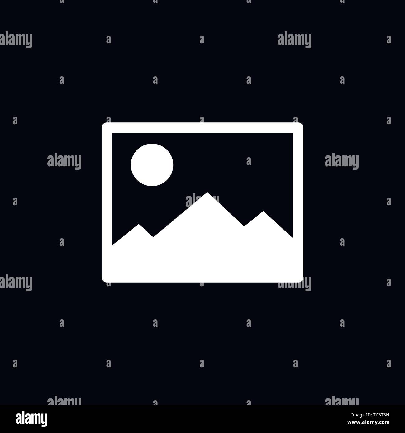 Image icon logo, vector sign symbol for design Stock Vector Image & Art ...