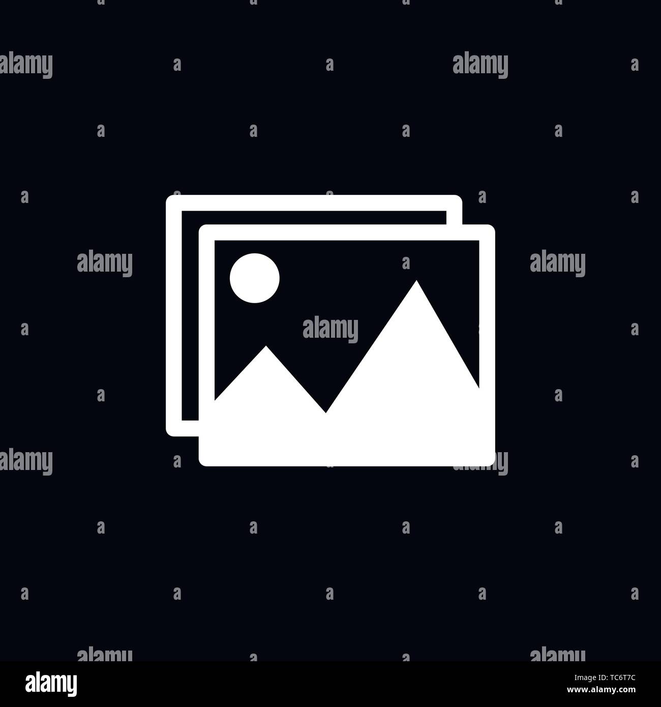 Image icon logo, vector sign symbol for design Stock Vector Image & Art ...