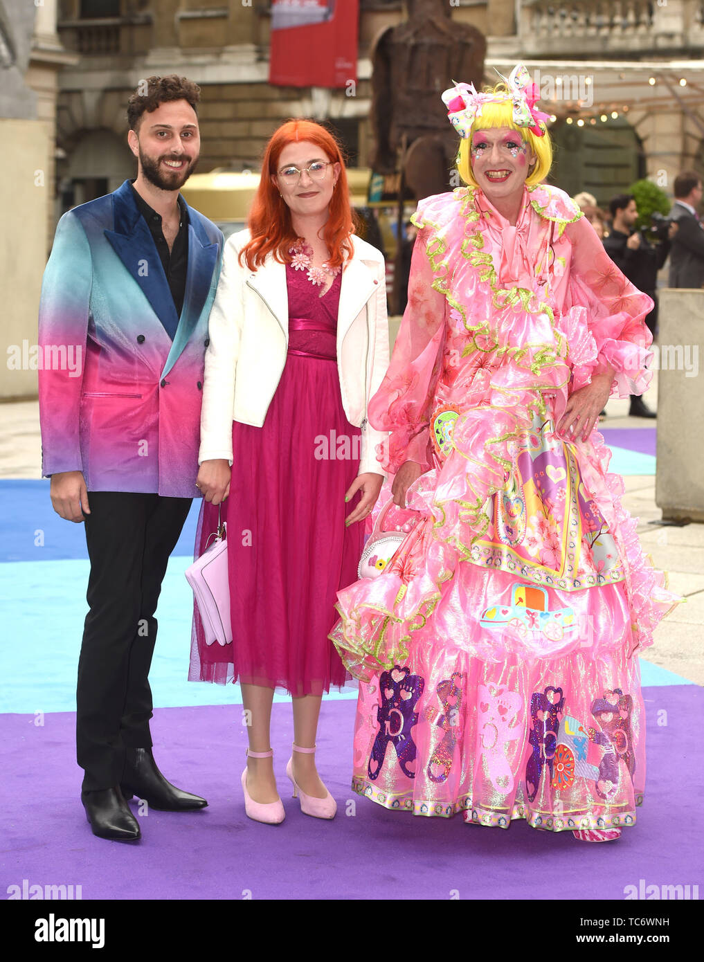 Tie dye midi dress hi-res stock photography and images - Alamy