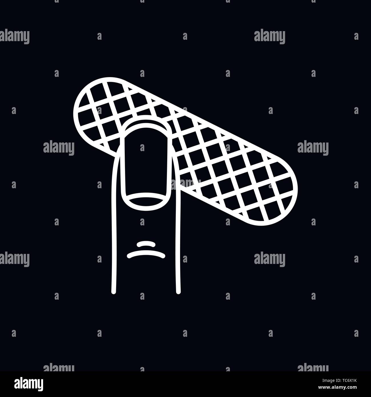 Manicure icon logo, vector sign symbol for design Stock Vector Image ...