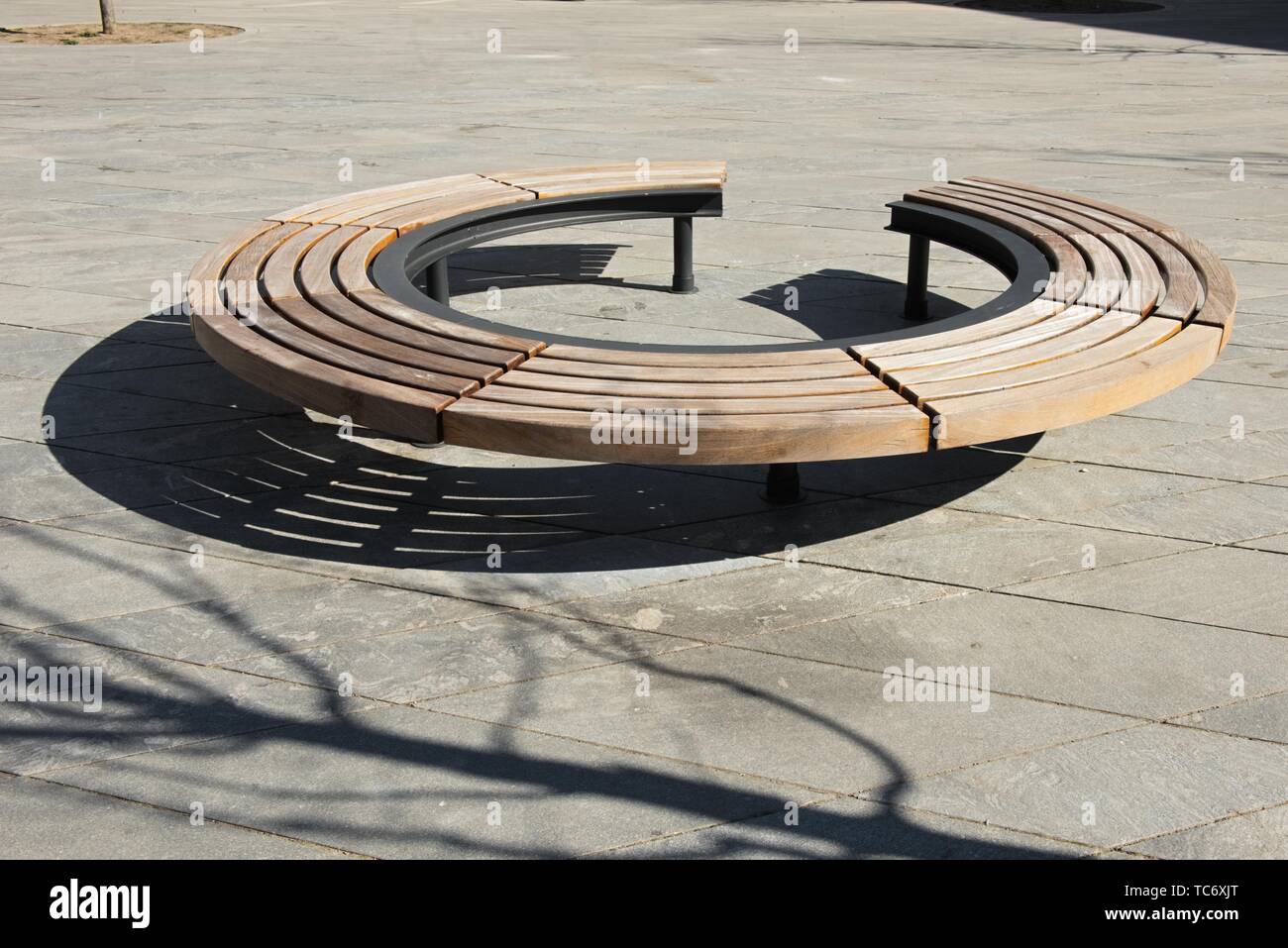 Circular Playground Bench