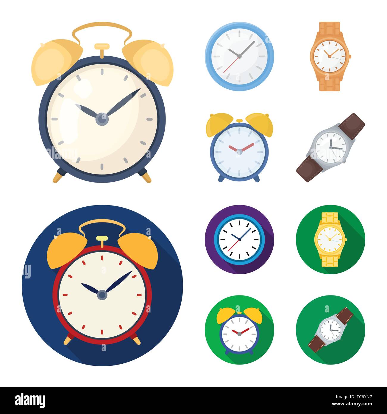 Isolated object of time and hour sign. Collection of time and business ...