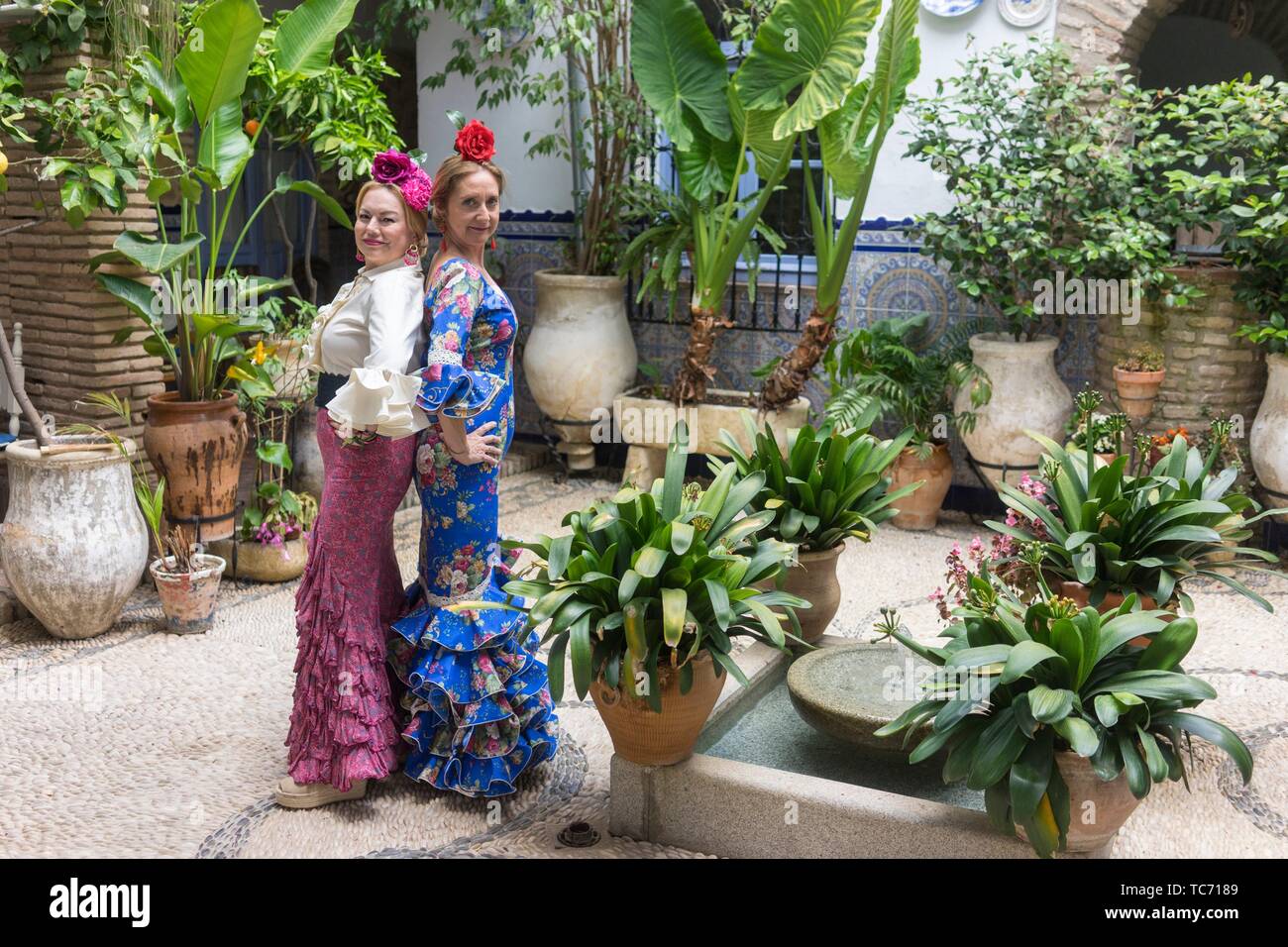 Spain andalusian traditional dress hi-res stock photography and images ...