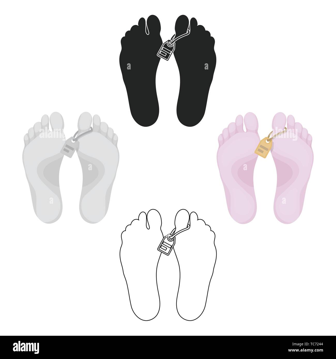 Corpse icon in cartoon,black style isolated on white background. Drugs ...