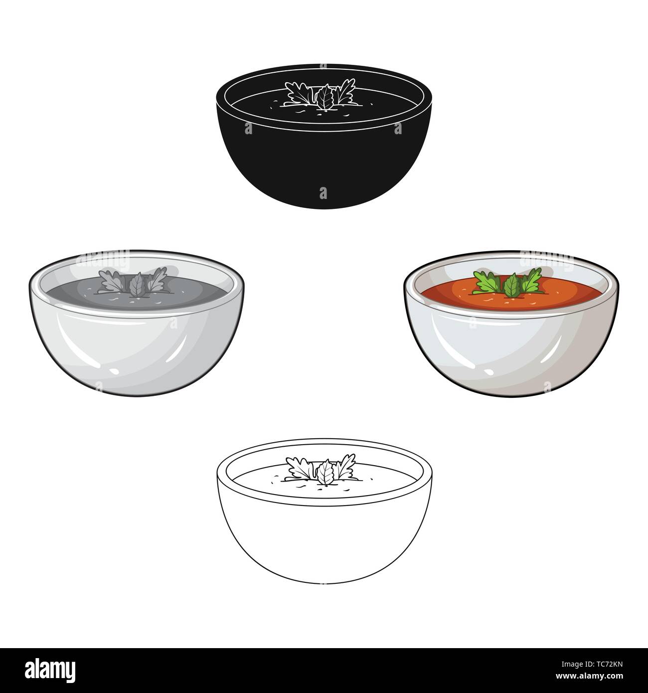 Puree pumpkin Stock Vector Images - Alamy