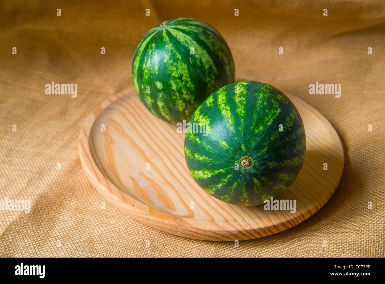 Two watermelons hi-res stock photography and images - Alamy