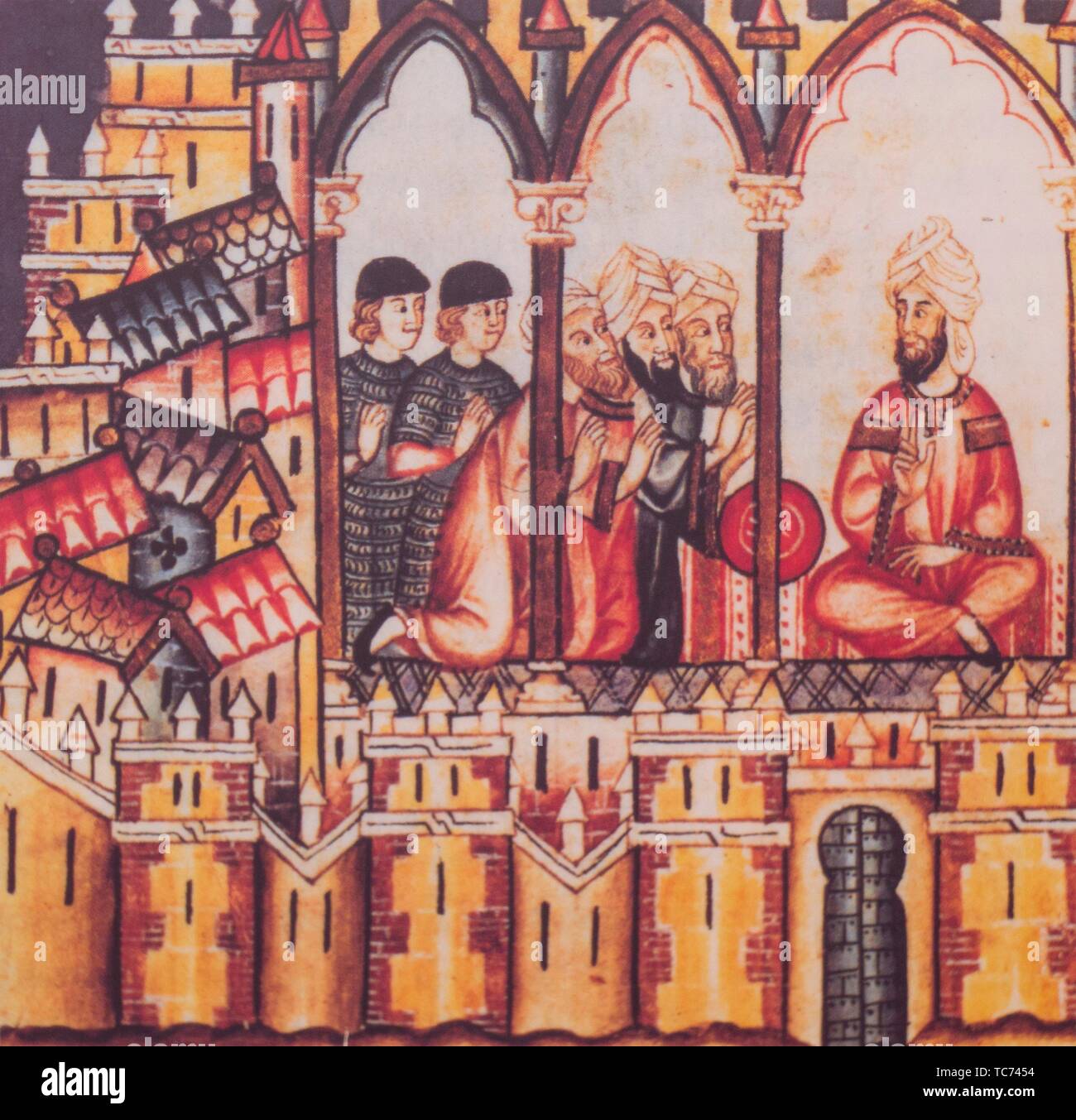 Cantigas De Santa Maria King High Resolution Stock Photography and ...