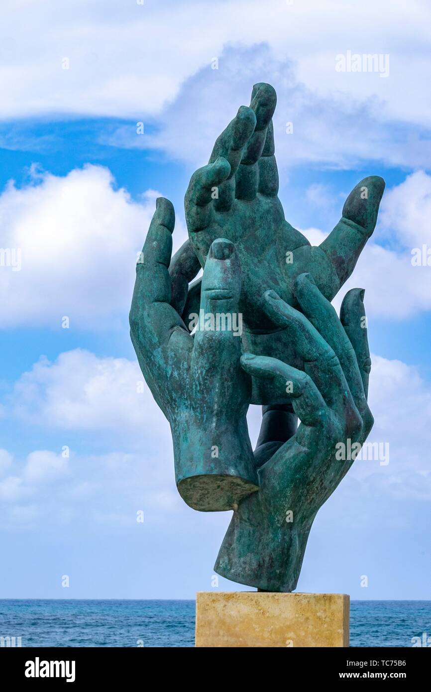 Monument gran canaria statue grand canary hi-res stock photography and ...