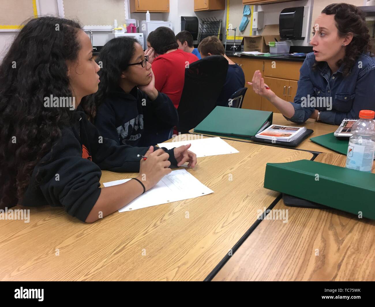 Male Science Teacher Talking High Resolution Stock Photography and ...