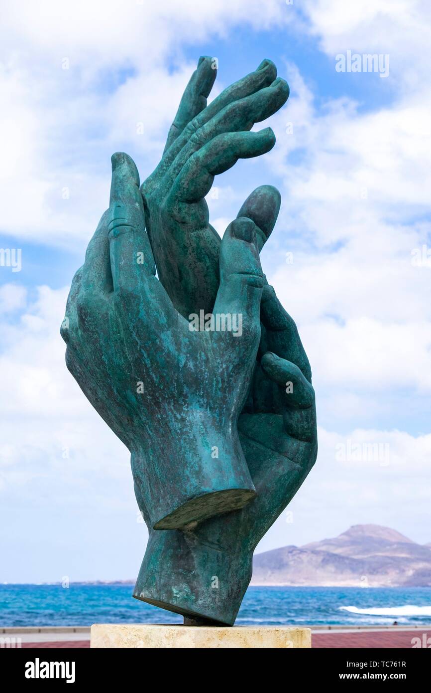 Monument gran canaria statue grand canary hi-res stock photography and ...