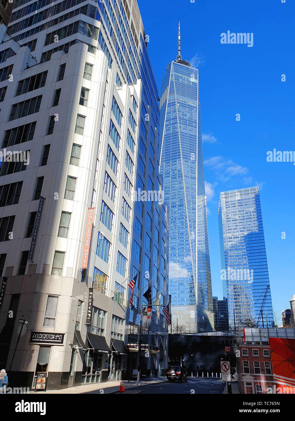 World financial center building hi-res stock photography and images - Alamy