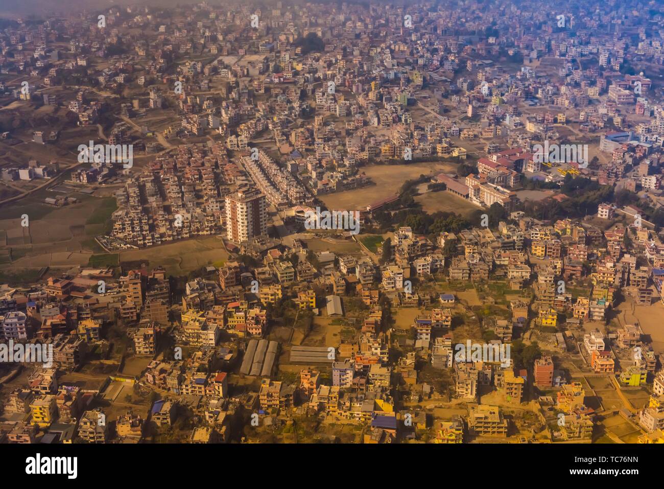 Aerial View Of Nepal High Resolution Stock Photography and Images - Alamy