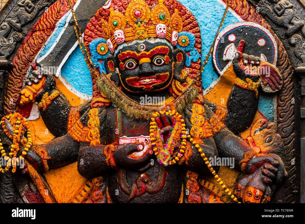 Statue At Durbar Square High Resolution Stock Photography and Images ...